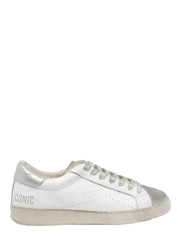 MOA CONCEPT Leather Sneakers - White
