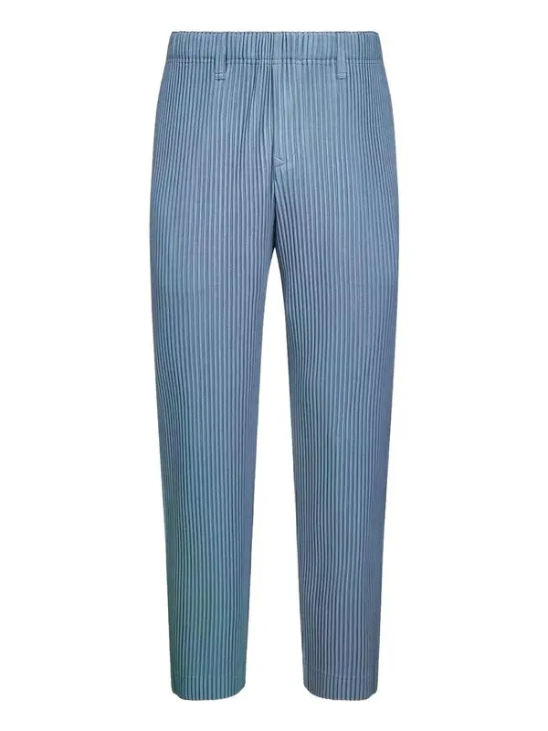 Issey Miyake Pleated Trousers - Blue