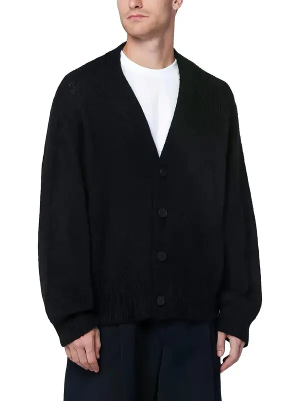 Studio Nicholson Trey Cardigan - Black