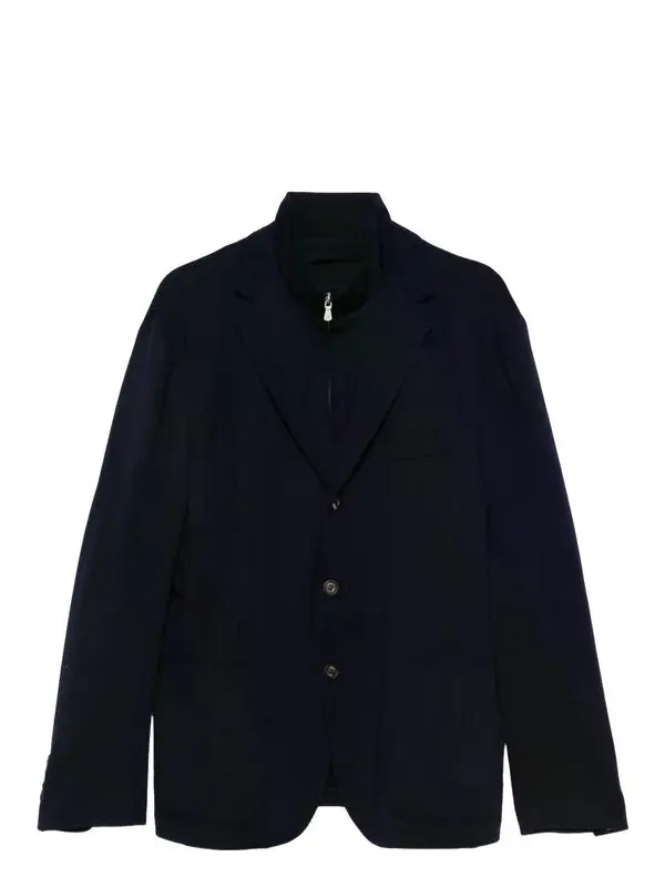 Eleventy Three-button Wool Jacket - Blue