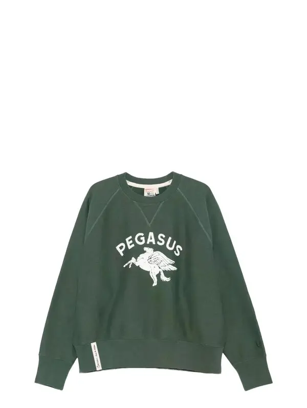 Champion Pegasus-print Sweatshirt - Green