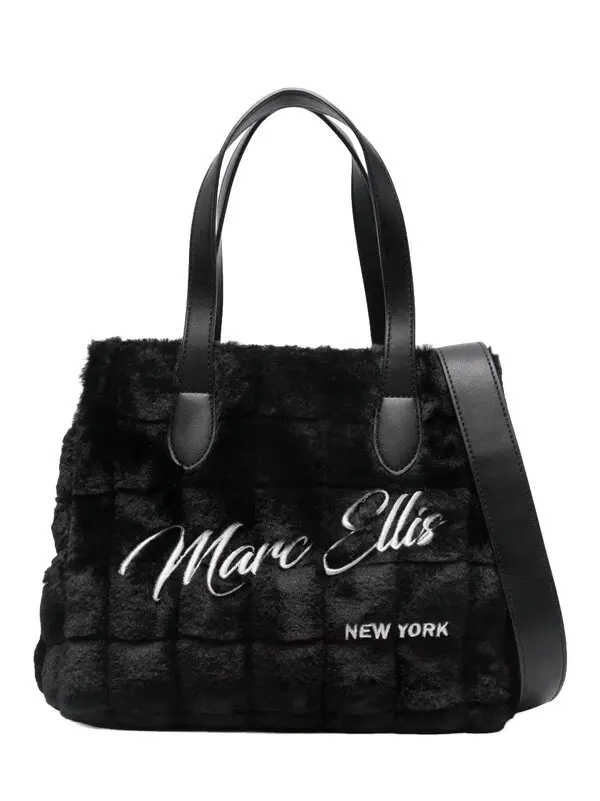 MARC ELLIS Quilted Shoulder Bag - Black