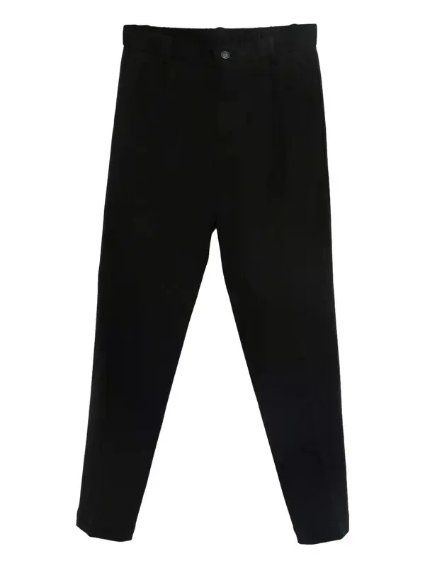 DANIELE ALESSANDRINI Pleated Trousers - Black