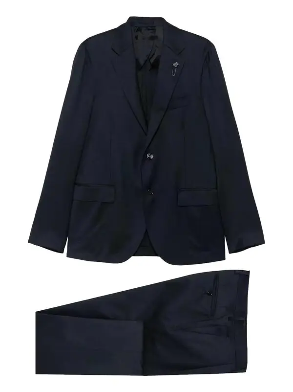 LARDINI Single-breasted Suit - Blue