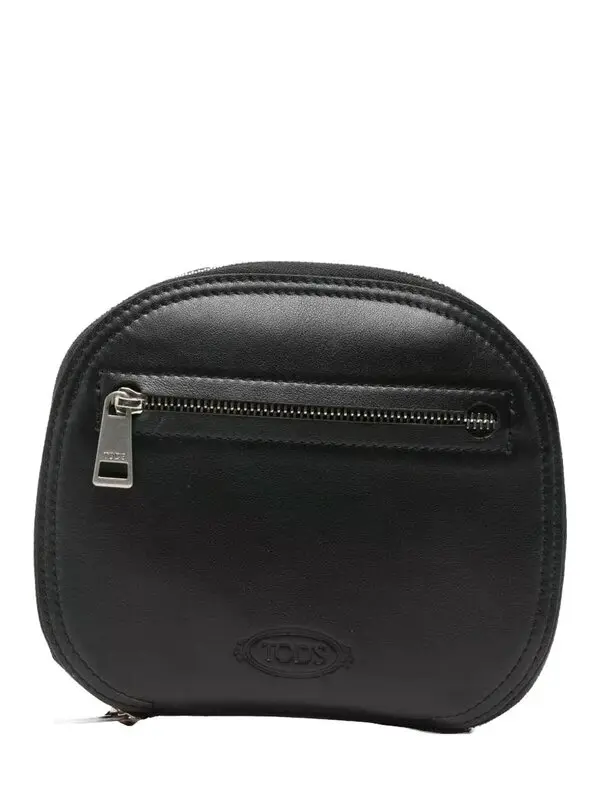 TOD'S Tote Bag With Appliqué Detail - Black