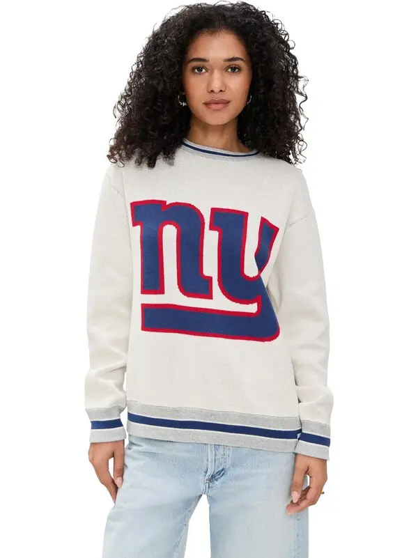 Terez Crewneck Sweater - Ny Giants Sugar Swizzle/blue