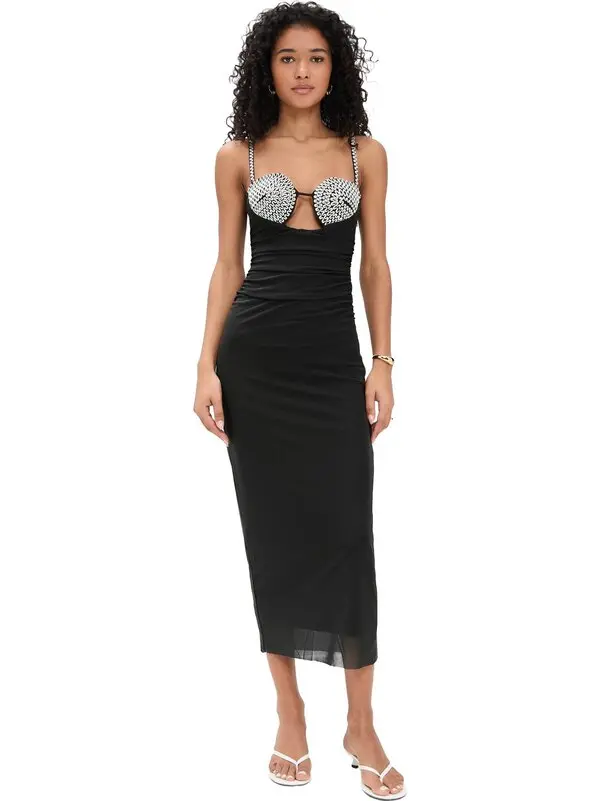 Significant Other Maddie Midi Dress - Espresso