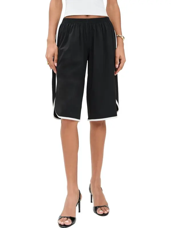 Lioness Spectate Striped Shorts - Onyx