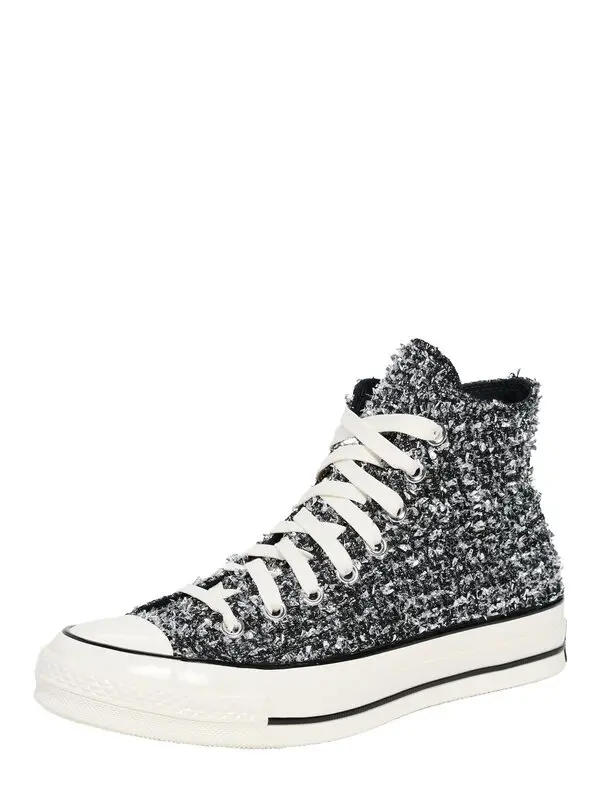 CONVERSE Chuck 70 Metallic Sneakers - Black/silver/egret