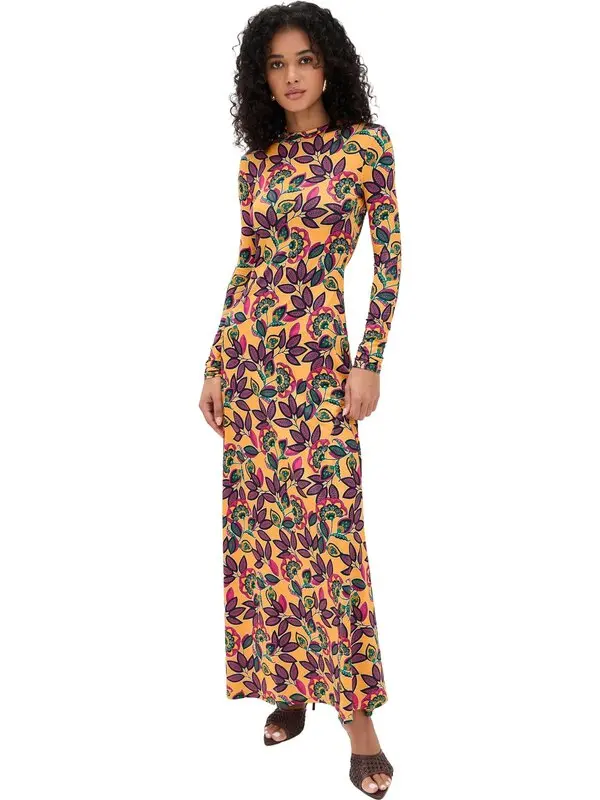 Eywasouls Malibu Sam Maxi Dress - Garden Of Eden