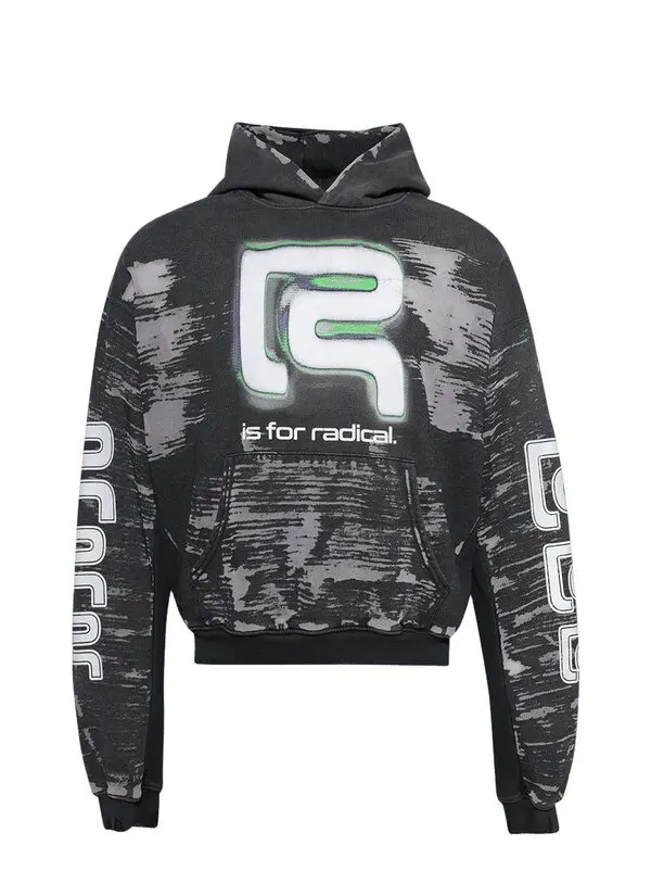 RIVINGTON ROI REBIS Origins Cva Hoodie Mechanic Black - Yellow