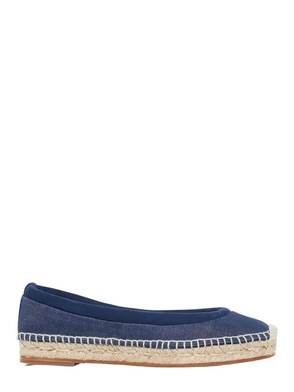Gabriela Hearst Chariot Espadrille - Blue