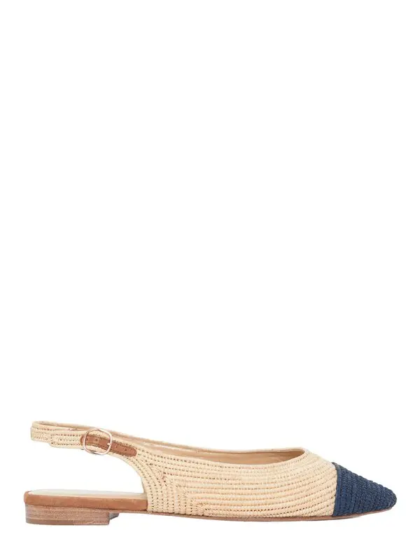 Gabriela Hearst Strength Slingback - Neutral