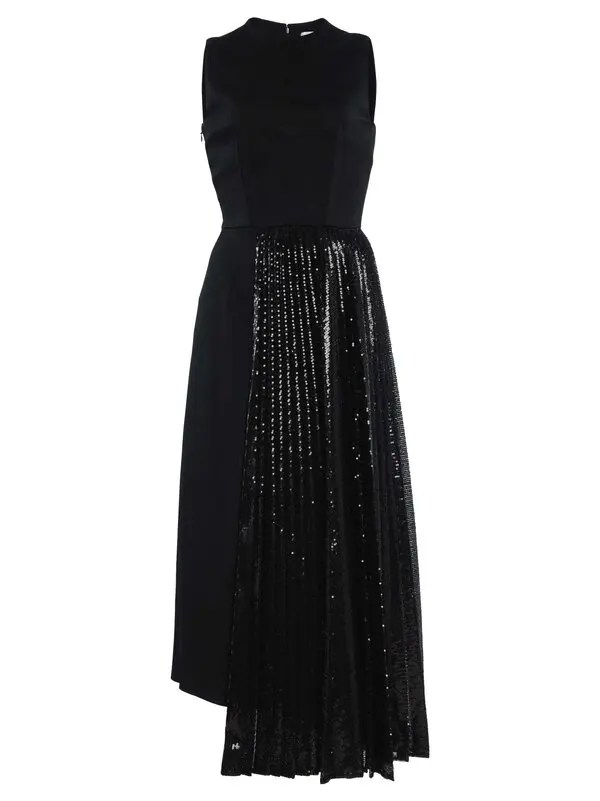 Michael Kors Sequined Midi Dress - Black