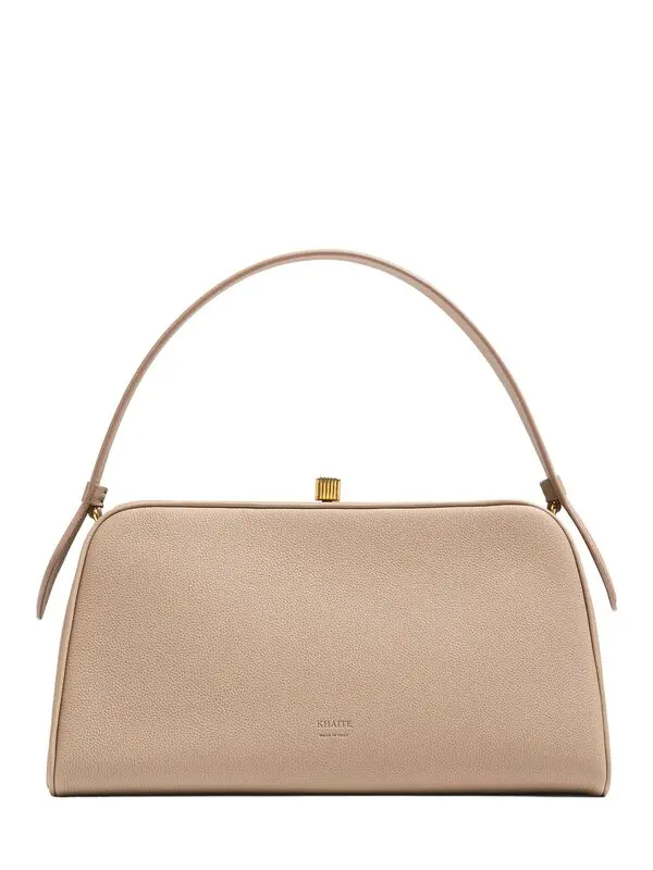 Khaite Cate Top Handle Bag - Neutral