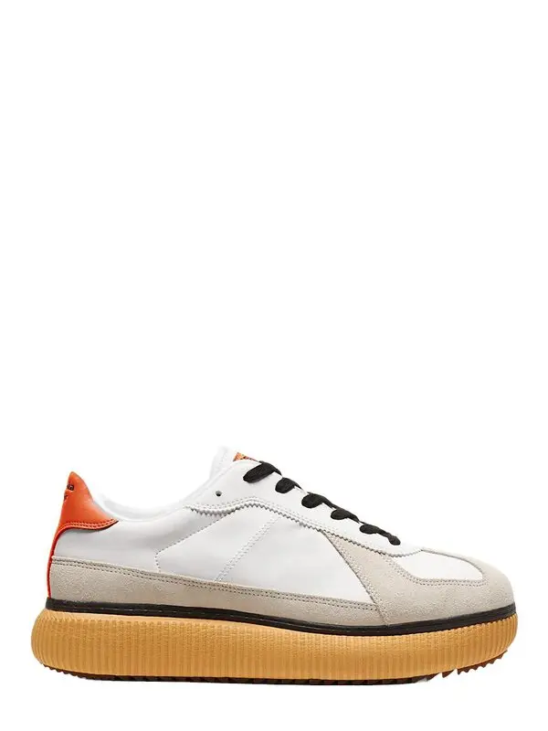 Onitsuka Tiger Delecity Gumin Sneakers - White/habanero