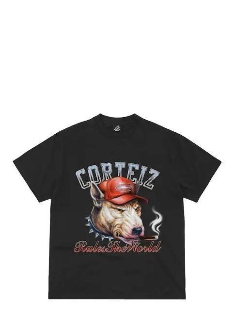 CORTEIZ Dog Pound Tee Shirt - Black