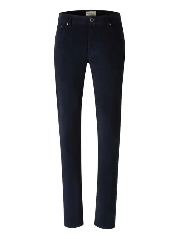 Jacob Cohen Slim Fit Corduroy Pants - Midnight Blue
