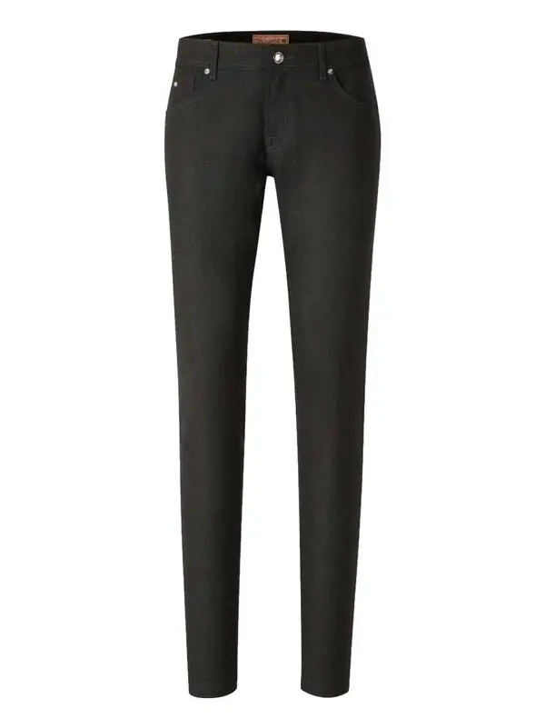 Marco Pescarolo Cashmere Straight Trousers - Jungle Green
