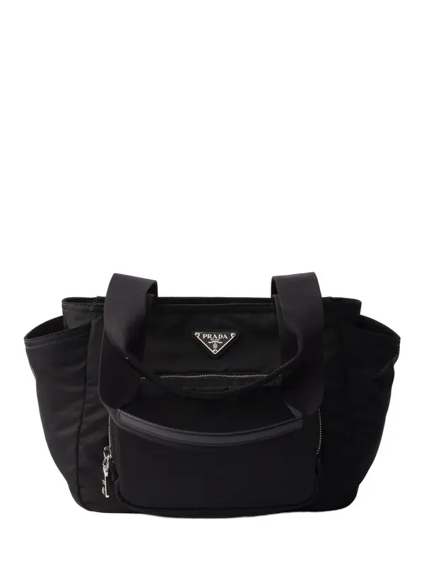 Prada Re-nylon Tote Bag - Black
