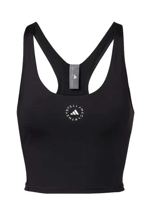 Adidas By Stella McCartney Yoga Crop Top - Black