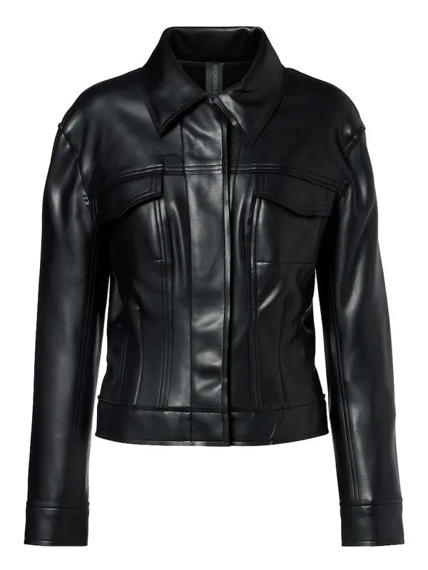 Norma Kamali Jeans Jacket - Black
