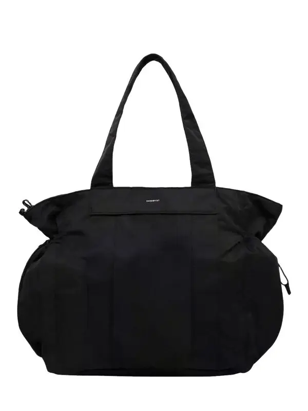 SANDQVIST Sigrid Logo-detail Holdall - Black