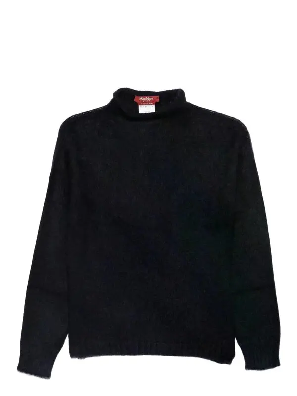 Max Mara Roll-neck Sweater - Blue