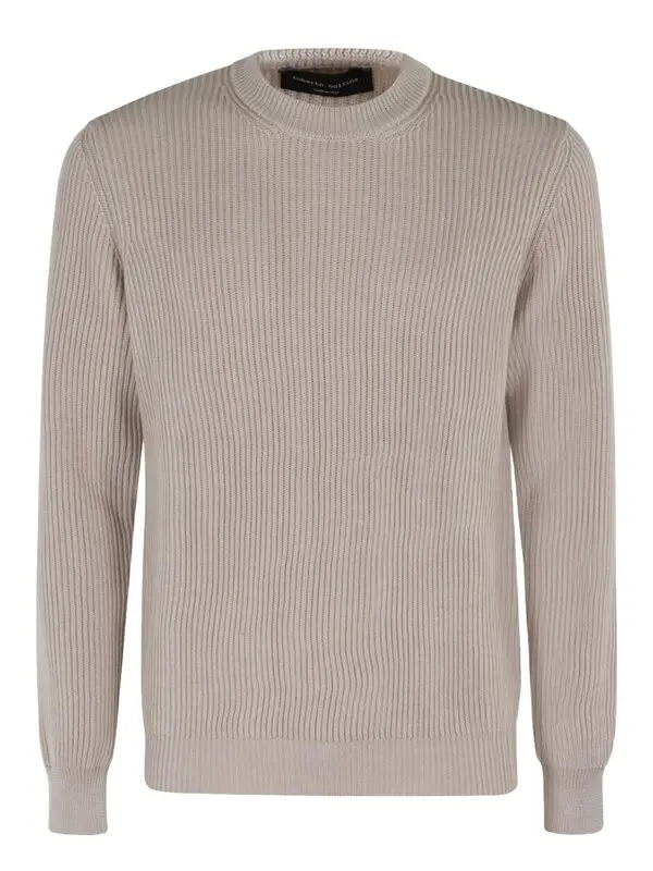 ROBERTO COLLINA Pullover Sweater - Beige