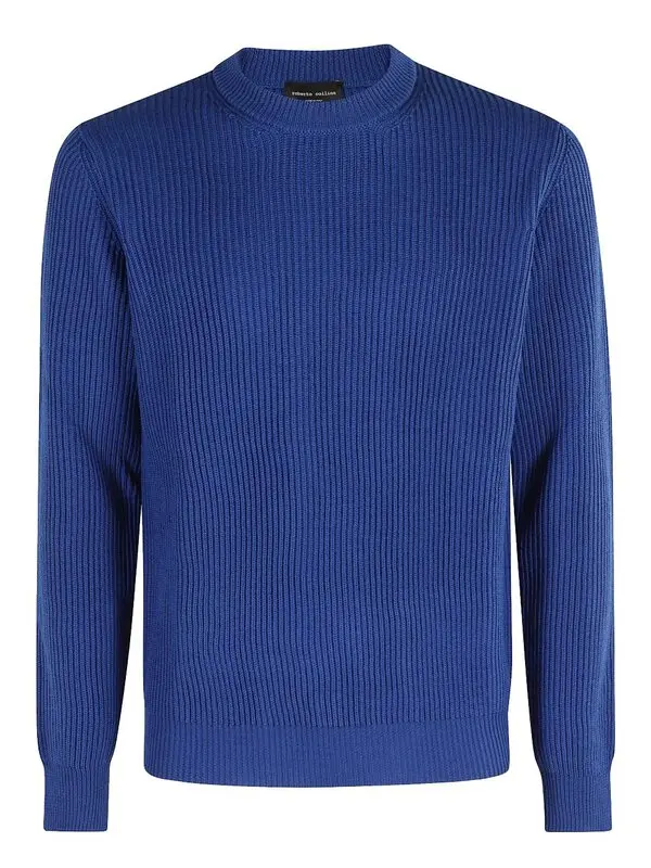 ROBERTO COLLINA Sweater - Electric Blue