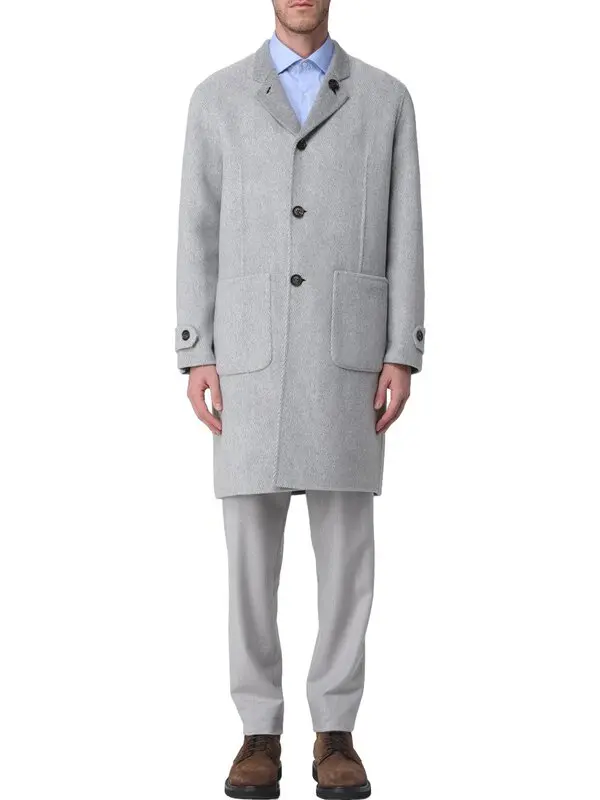 Eleventy Coat - Grey