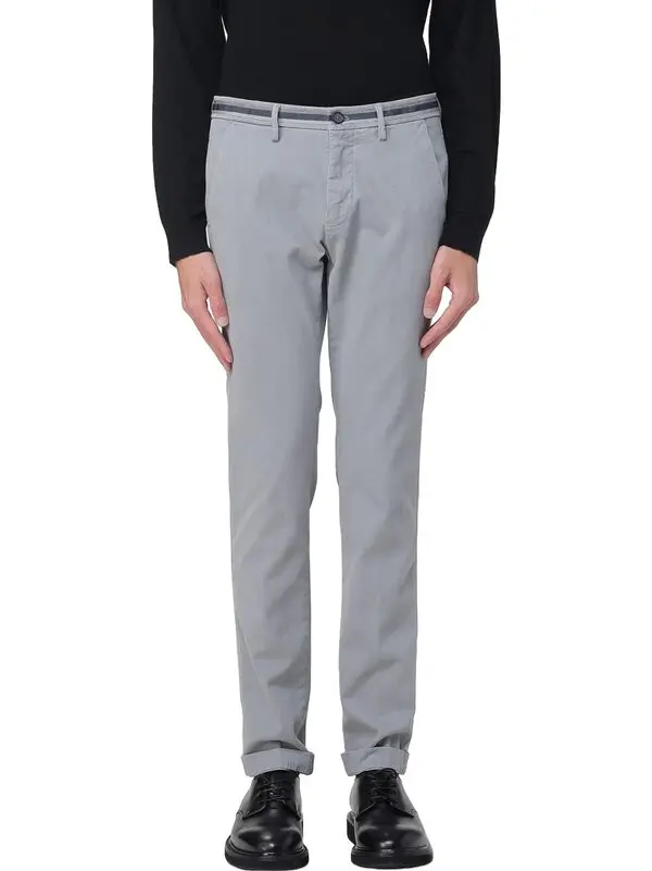 MASON'S Straight Leg Pants - Grey