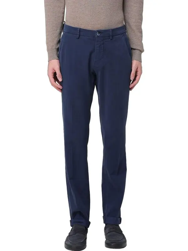 MASON'S Straight Leg Pants - Blue