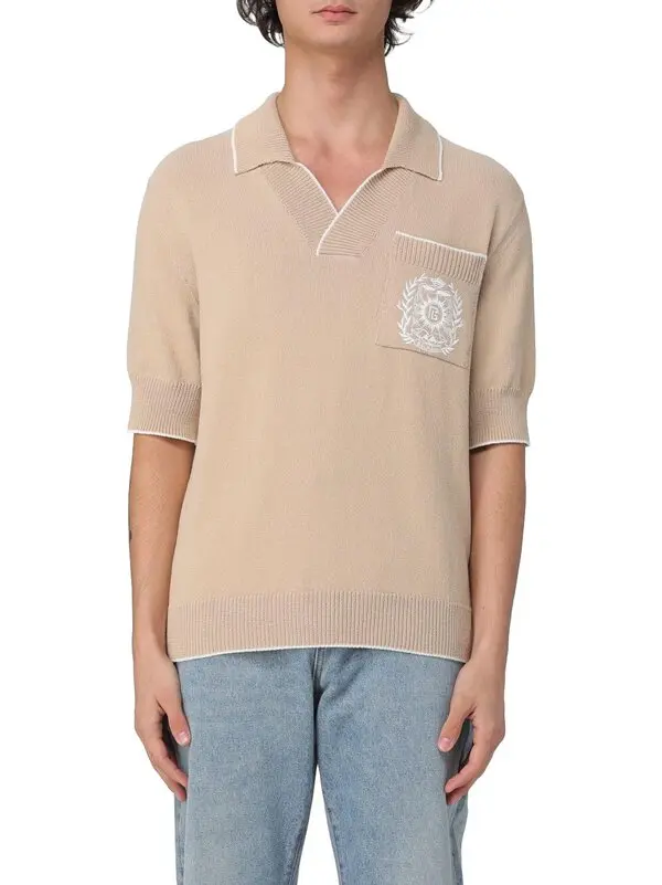 Balmain Polo Shirt - Beige