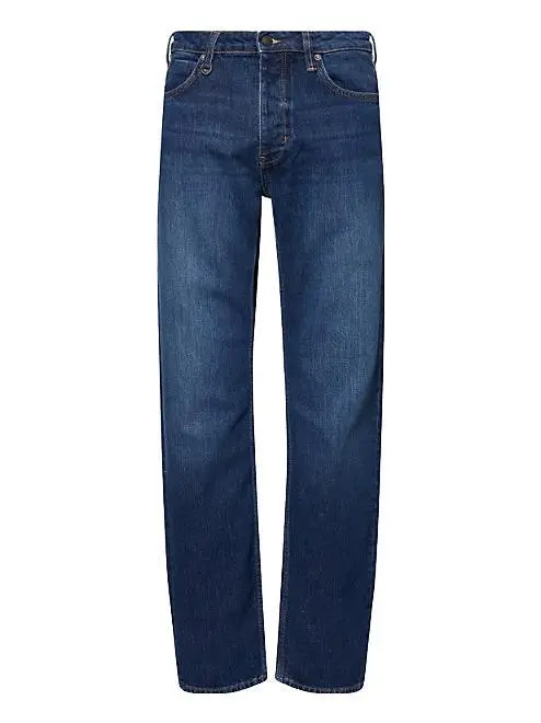 Neuw Ray Hunter Straight-leg Stretch-denim Jeans - Mid Indigo