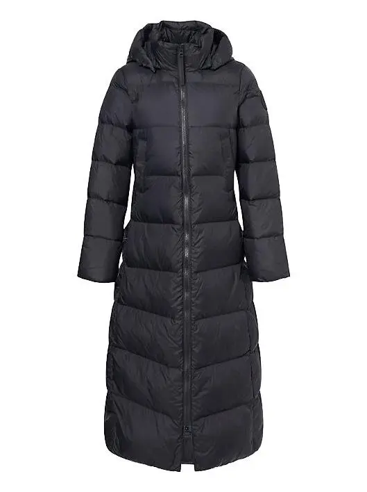 Canada Goose Mystique Long Puffer Nylon-down Jacket - Black