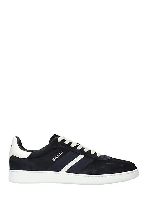 Bally Roget Suede Low-top Trainers - Navy