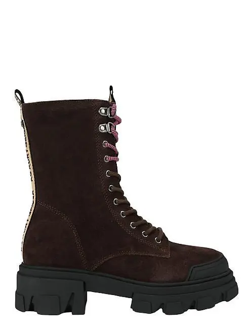 Kurt Geiger Trekker Ankle Boots - Brown