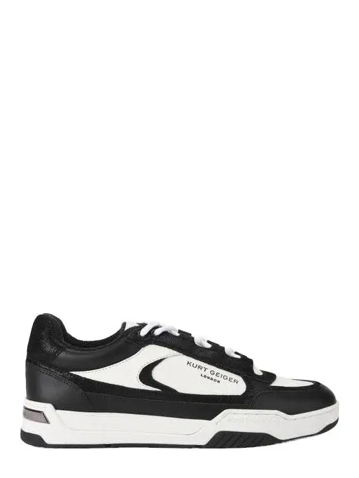 Kurt Geiger Kingsland Leather Sneakers - Charcoal
