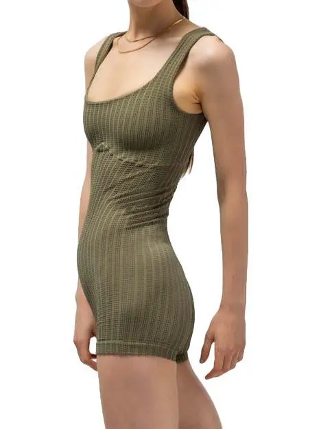 REFORMER The Textured Runsie - Olive