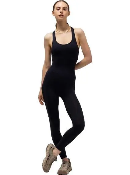 REFORMER Keyhole Back Bodysuit - Black
