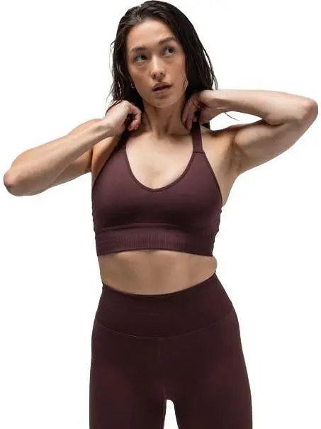 REFORMER The Plunge Bra - Maple