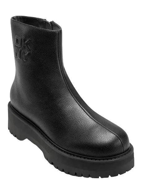 Dkny Lug Sole Bootie - Black