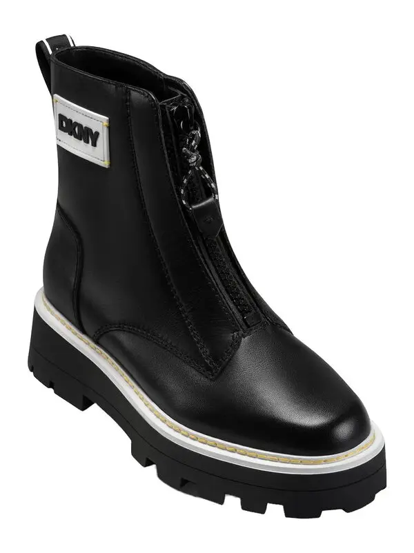 Dkny Shayden Lug-sole Bootie - Black
