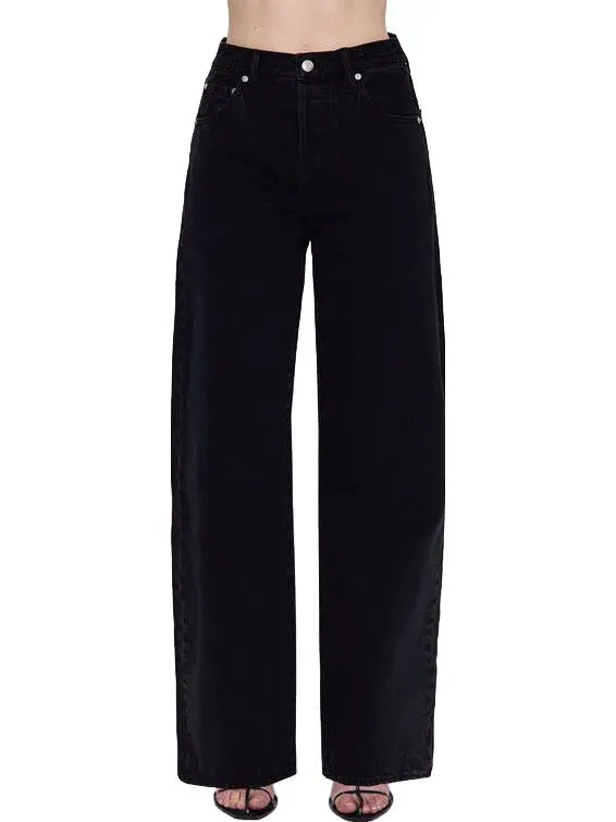 PISTOLA Tate High-rise Wide-leg Jeans - Midnight Hour
