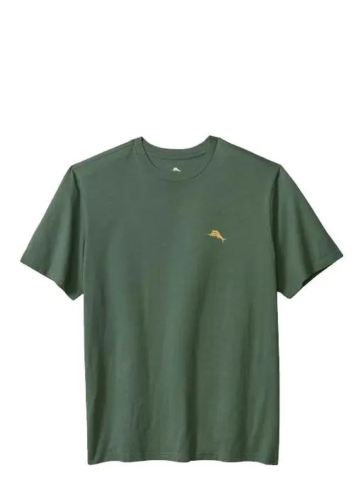 Tommy Bahama Marlin's Trace Graphic T-shirt - Dark Jade