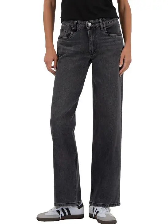 Kut From The Kloth Selena Low Rise Straight Leg Jeans - Fateful