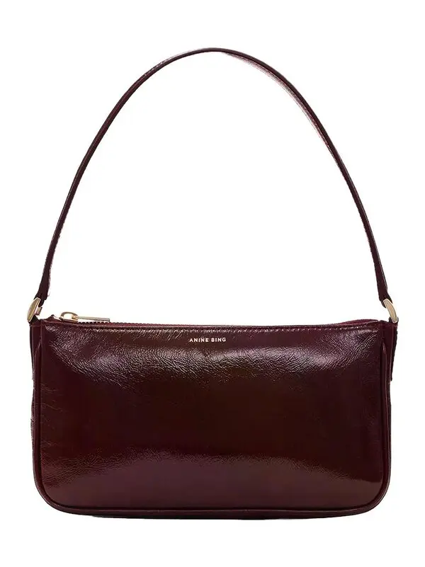 ANINE BING Mini Elly Shoulder Bag - Red