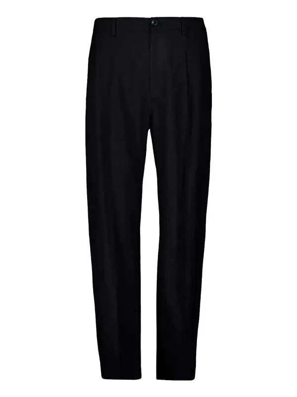 Marni Virgin Wool Trousers - Black