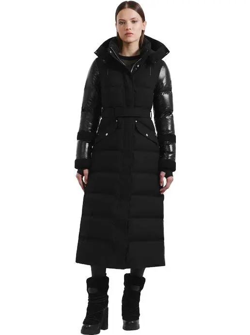 Rudsak Maxi-length Down Puffer Jacket - Black